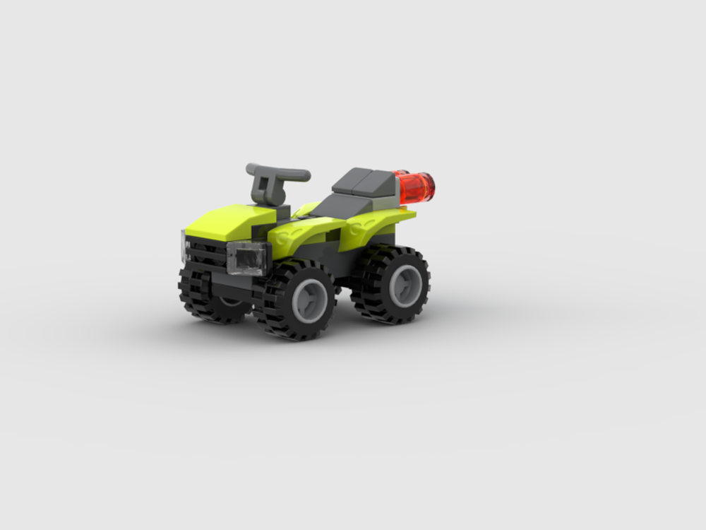 LEGO MOC Turbo Four Wheeler by pbfbemc | Rebrickable - Build with LEGO