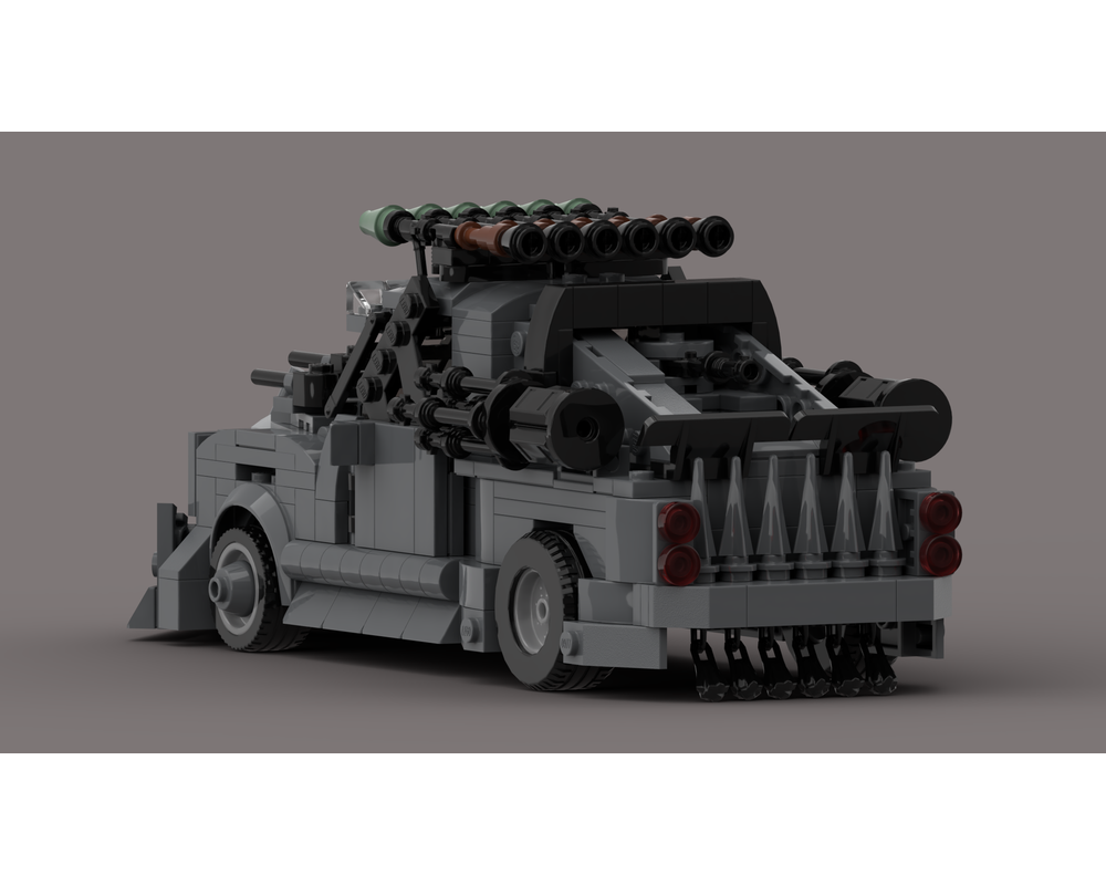 LEGO MOC 2002 Dodge Ram - Death Race (2008) - 8 stud wide by ...