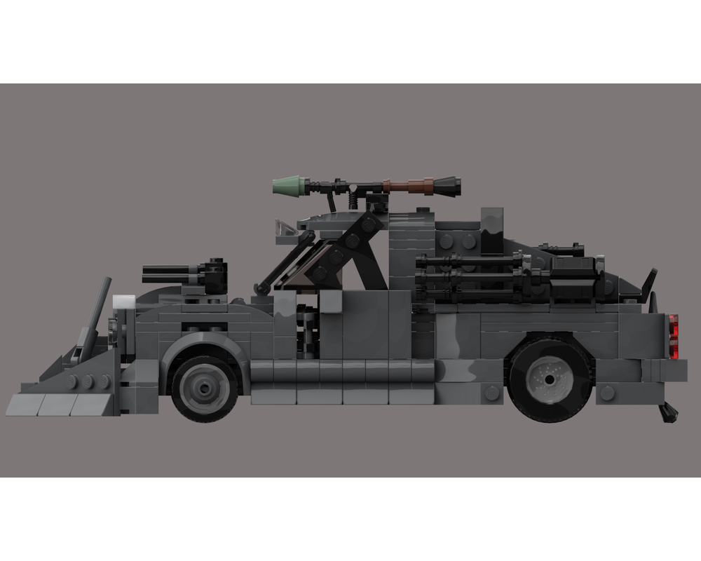 LEGO MOC 2002 Dodge Ram - Death Race (2008) - 8 stud wide by ...