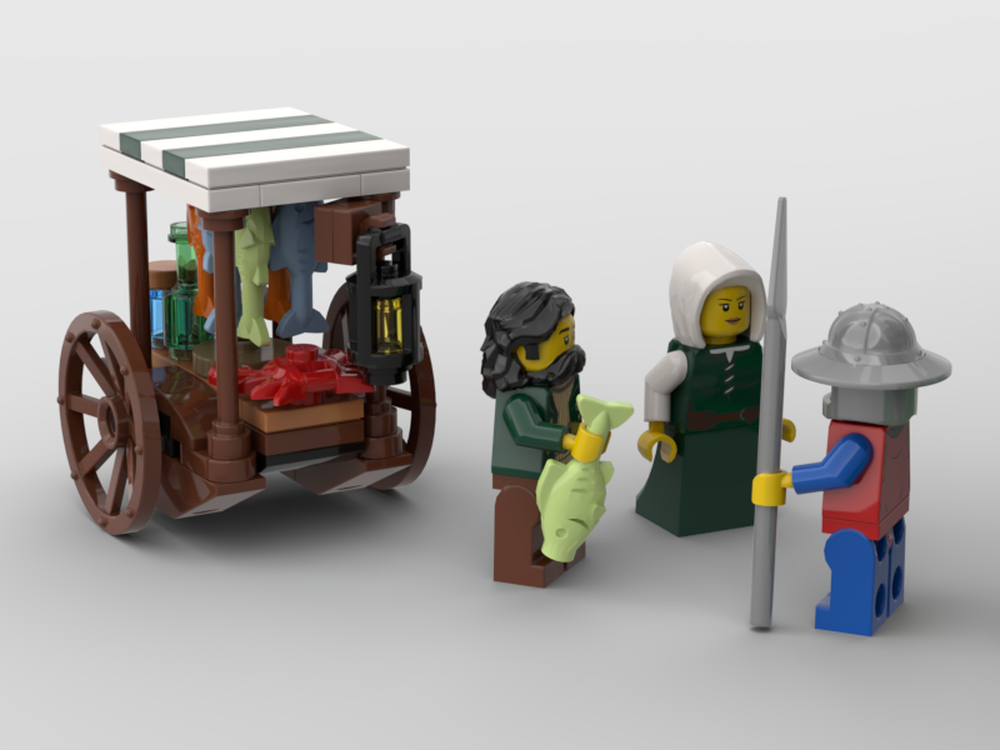 LEGO MOC Lion Knight Grassy Garrison (Version 2) by Simple Builds ...