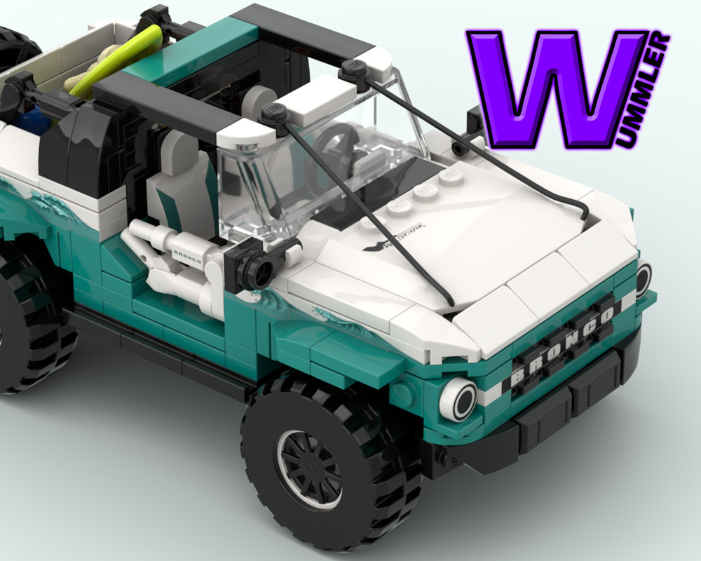 LEGO MOC Ford Bronco Motorfest Edition by Wummler | Rebrickable - Build ...