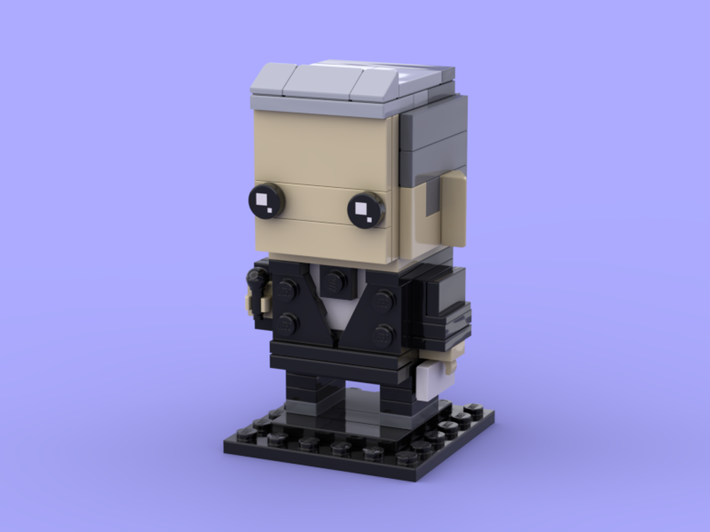 LEGO MOC Bruce Buffer - UFC Brickkheadz by flavorbricks | Rebrickable ...