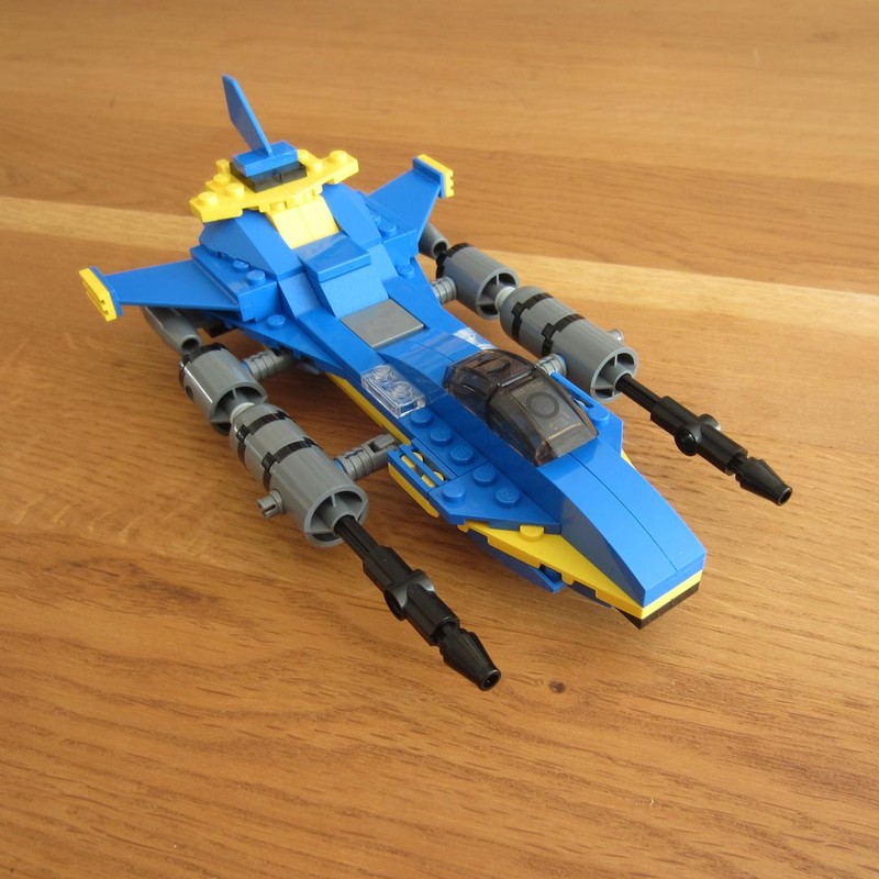 Lego Moc 4882 Star Blaster By Drosse Rebrickable Build With Lego