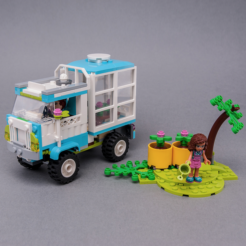 LEGO MOC 41707 Greenhouse Truck by Keep On Bricking | Rebrickable ...