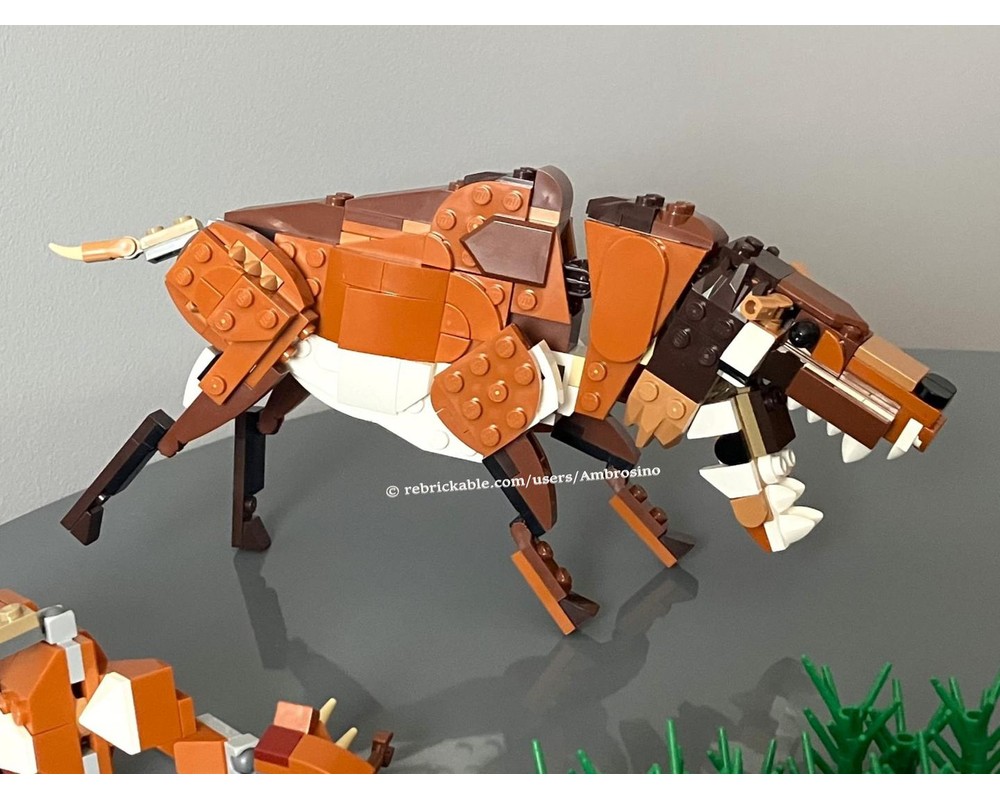 LEGO MOC 31154 Daeodon & Syndyoceras corpse by Ambrosino | Rebrickable ...
