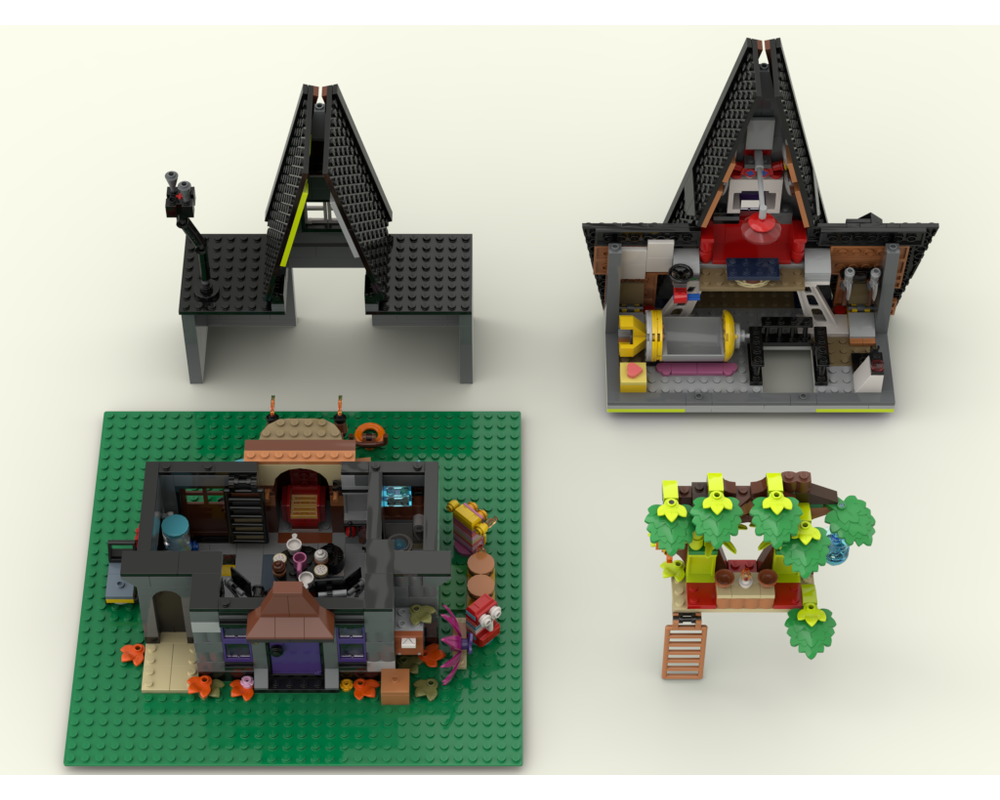 LEGO MOC Gru's Modular House - Modification of set 75583 by Brick ...