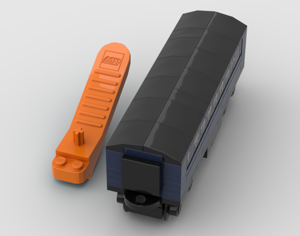 LEGO MOC InterCity 125 (HST) (Passenger Coach) by TerminatorFan1984 ...