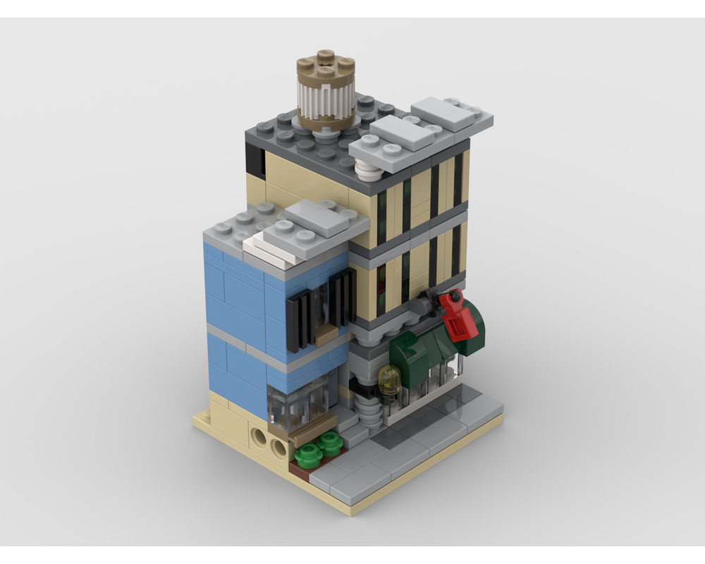 LEGO MOC Mini Modulars - Grand Emporium Extension by Deadlywere ...