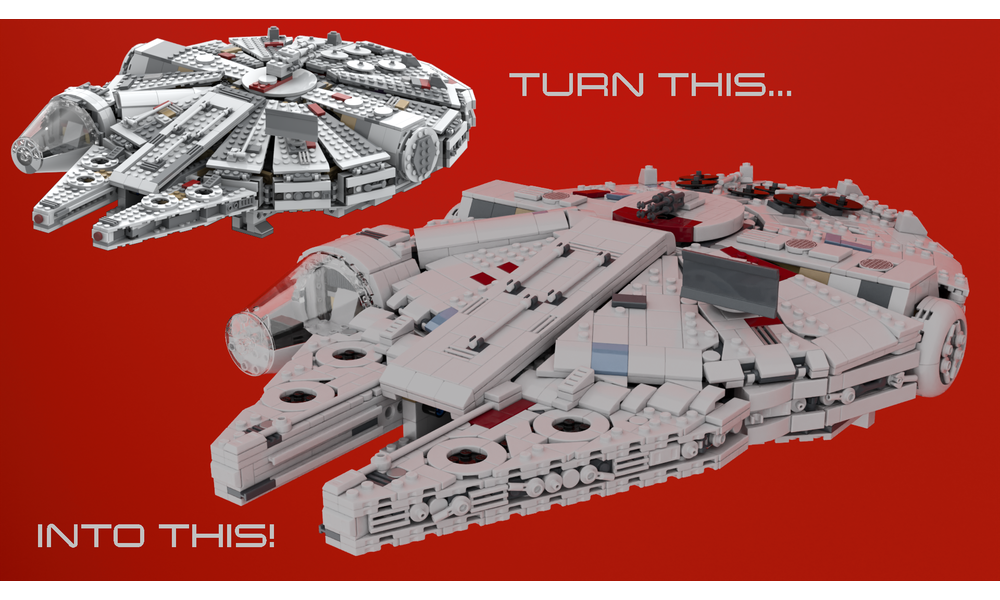 LEGO MOC The Falcon - Ultimate Playscale Modification by Tiggerljc ...