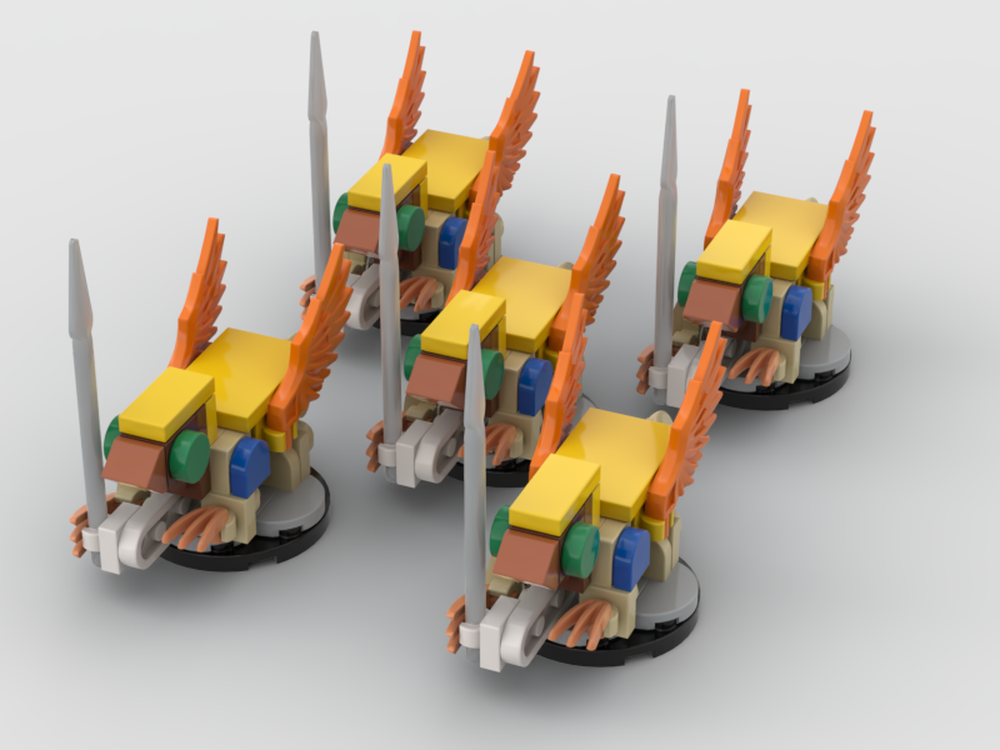 LEGO MOC Griffon Guards by GargonLe | Rebrickable - Build with LEGO