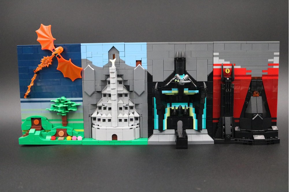 LEGO MOC-183955 Tales of Mordor by Brick_Lizard | Rebrickable - Build ...
