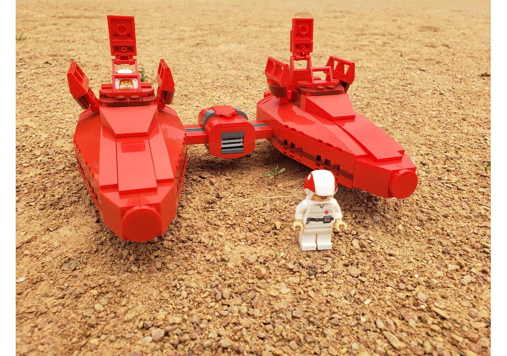 LEGO MOC Bespin Twin-Pod Cloud Car - Minifig Scale by Bricksota ...