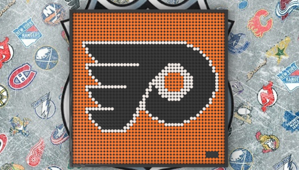 LEGO MOC NHL Art - Philadelphia Flyers by Brick Studs | Rebrickable ...