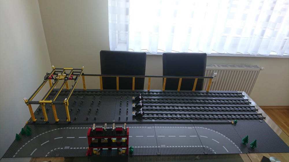 LEGO MOC Gantry Crane modeled on 60052 Gantry by Gemiini | Rebrickable ...