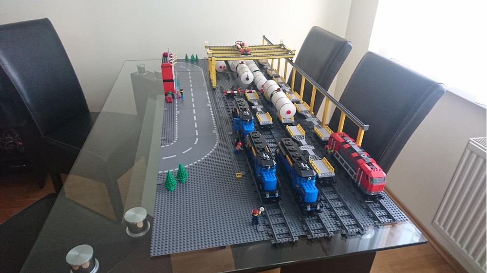 LEGO MOC Gantry Crane modeled on 60052 Gantry by Gemiini | Rebrickable ...