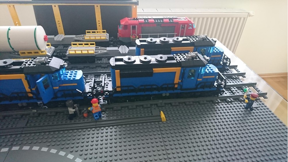 LEGO MOC Gantry Crane modeled on 60052 Gantry by Gemiini | Rebrickable ...