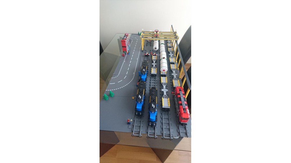 LEGO MOC Gantry Crane modeled on 60052 Gantry by Gemiini | Rebrickable ...