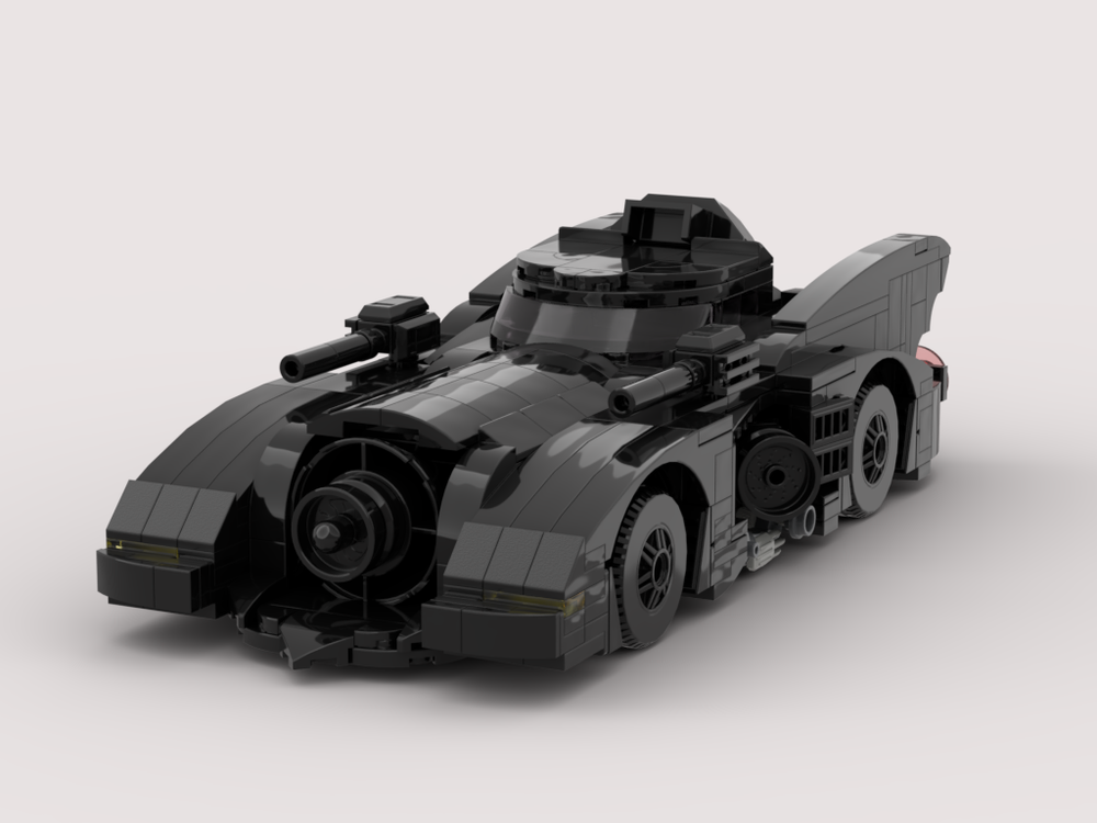 Lego Moc Batmobile1989 By Broadstack Rebrickable Build With Lego