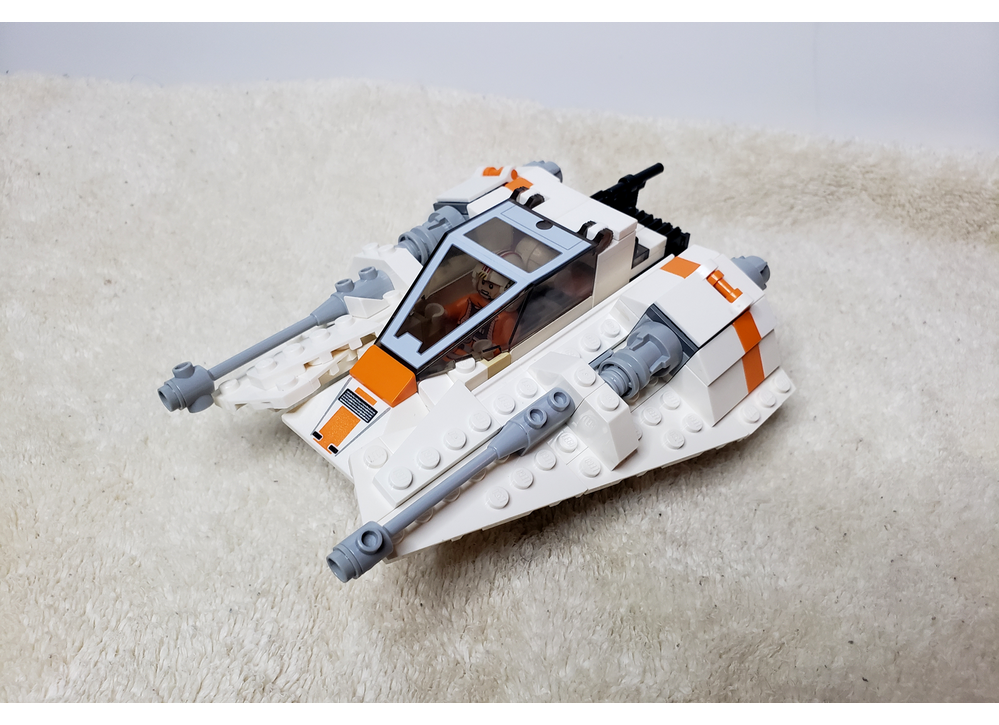 LEGO MOC T-47 Snowspeeder - Minifig Scale by Bricksota | Rebrickable ...