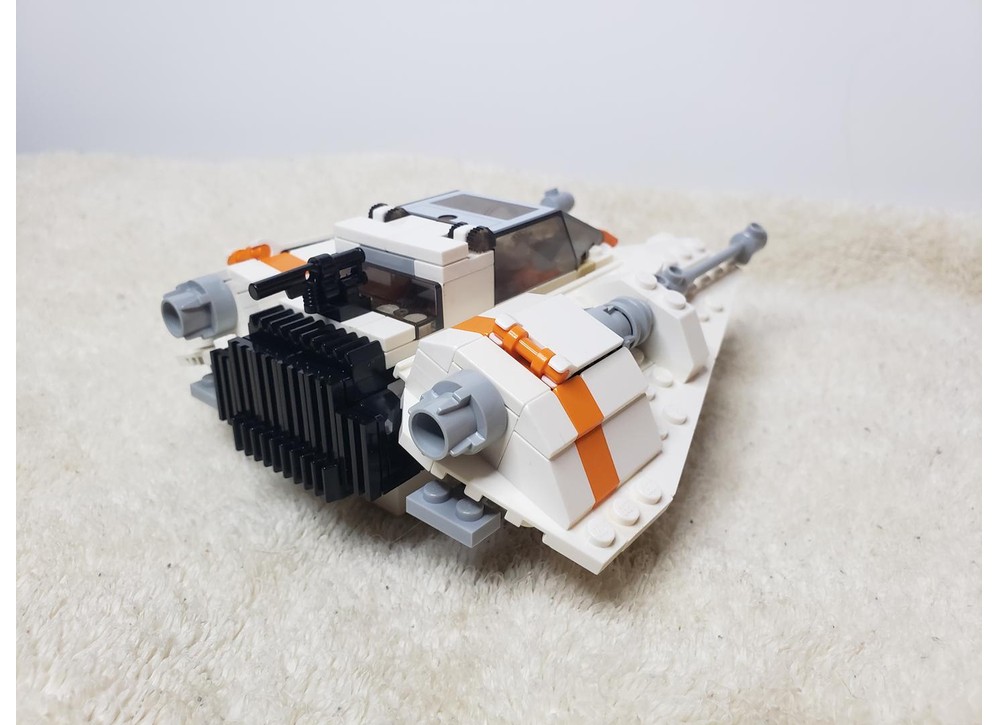 LEGO MOC T-47 Snowspeeder - Minifig Scale by Bricksota | Rebrickable ...