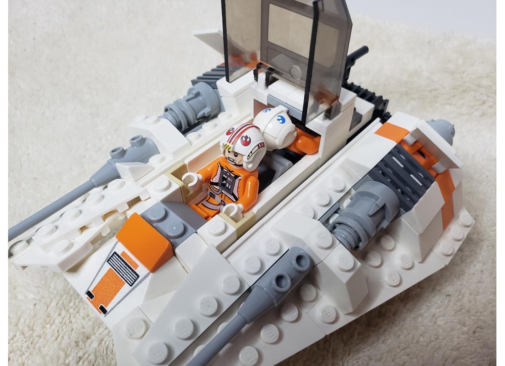 LEGO MOC T-47 Snowspeeder - Minifig Scale by Bricksota | Rebrickable ...
