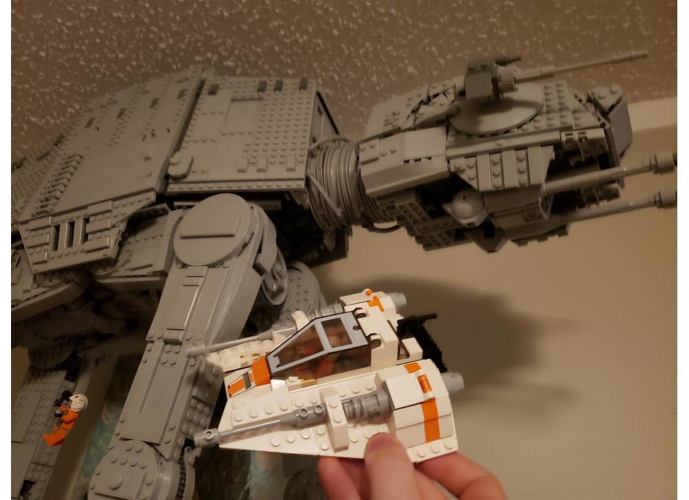 LEGO MOC T-47 Snowspeeder - Minifig Scale by Bricksota | Rebrickable ...