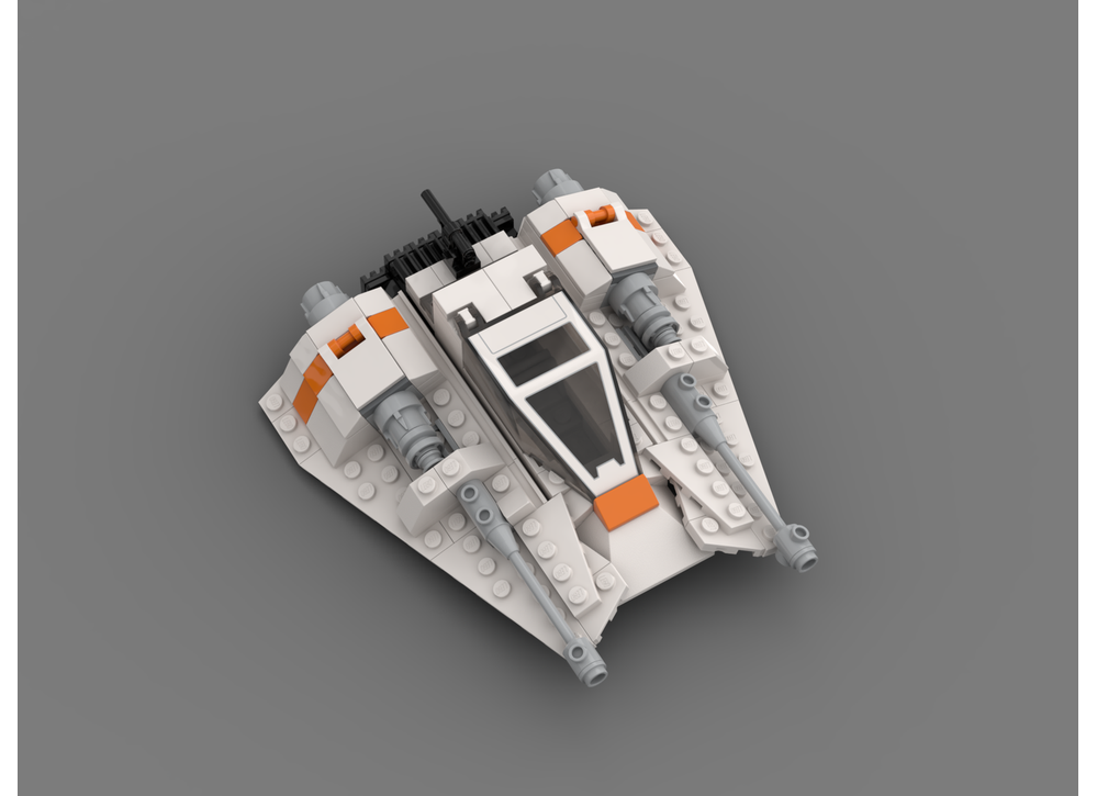 LEGO MOC T-47 Snowspeeder - Minifig Scale by Bricksota | Rebrickable ...