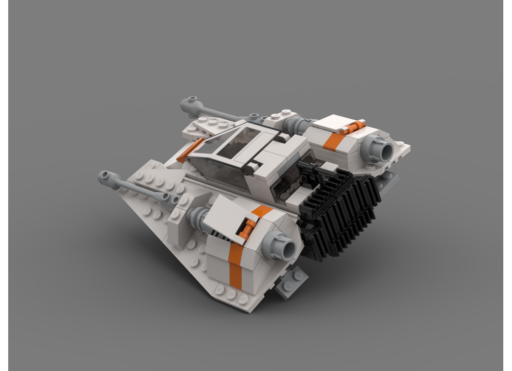LEGO MOC T-47 Snowspeeder - Minifig Scale by Bricksota | Rebrickable ...