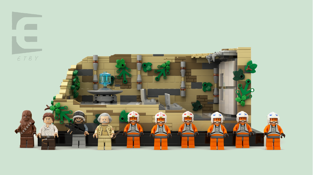 LEGO MOC Rebel Briefing Room by ETBYbrickz | Rebrickable - Build with LEGO