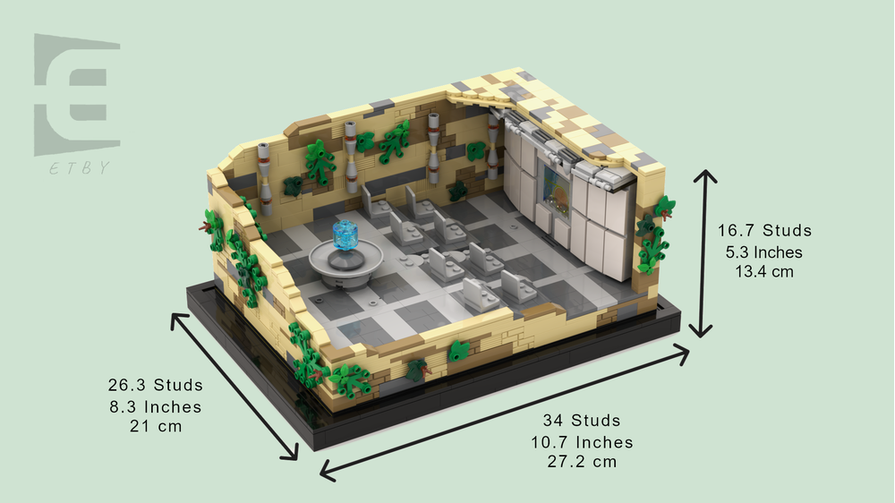 LEGO MOC Rebel Briefing Room by ETBYbrickz | Rebrickable - Build with LEGO