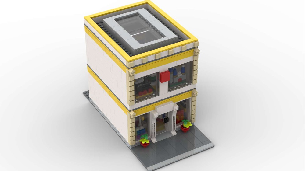LEGO MOC Modular Lego Store by MexWhite | Rebrickable - Build with LEGO