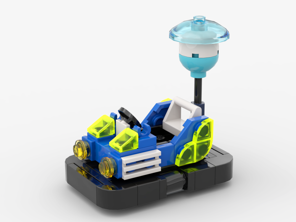 LEGO MOC Bumper car - Blue by Agilinzzz | Rebrickable - Build with LEGO