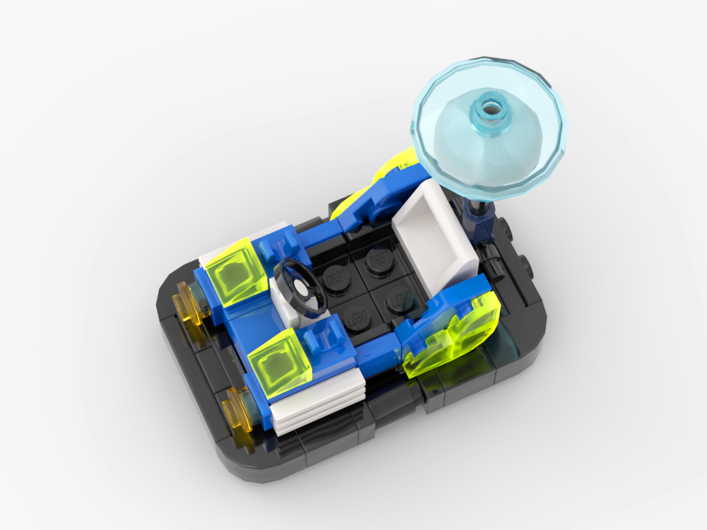 LEGO MOC Bumper car - Blue by Agilinzzz | Rebrickable - Build with LEGO