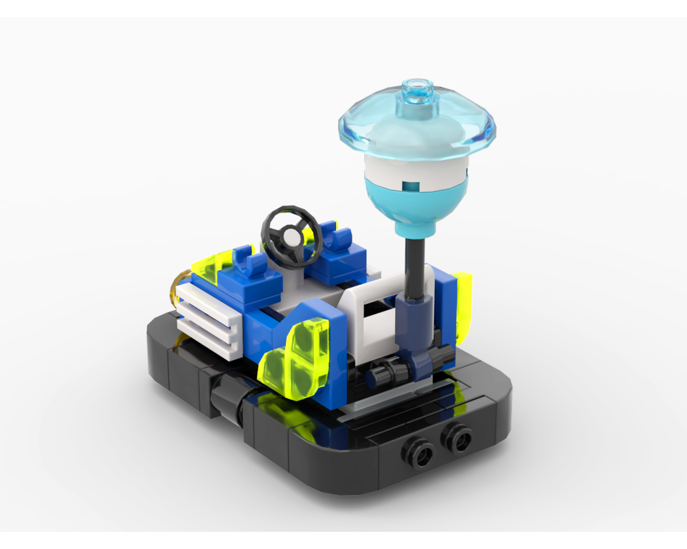 LEGO MOC Bumper car - Blue by Agilinzzz | Rebrickable - Build with LEGO