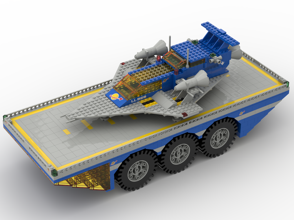 LEGO MOC Mobile Landing Platform by paulvdb | Rebrickable - Build with LEGO