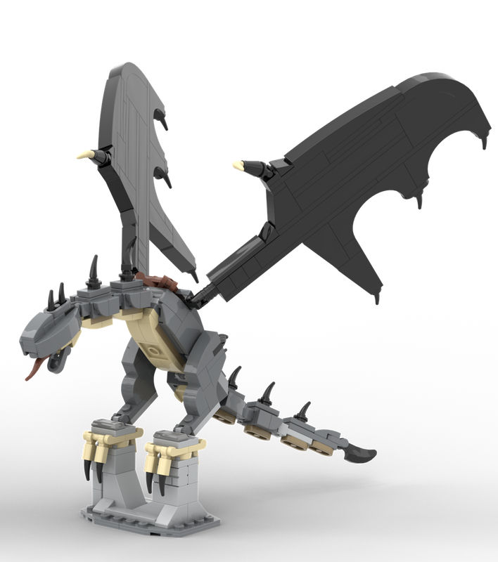 LEGO MOC GWP Fell beast - Brick built wings by ClintM | Rebrickable ...