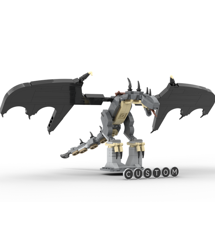 LEGO MOC GWP Fell beast - Brick built wings by ClintM | Rebrickable ...