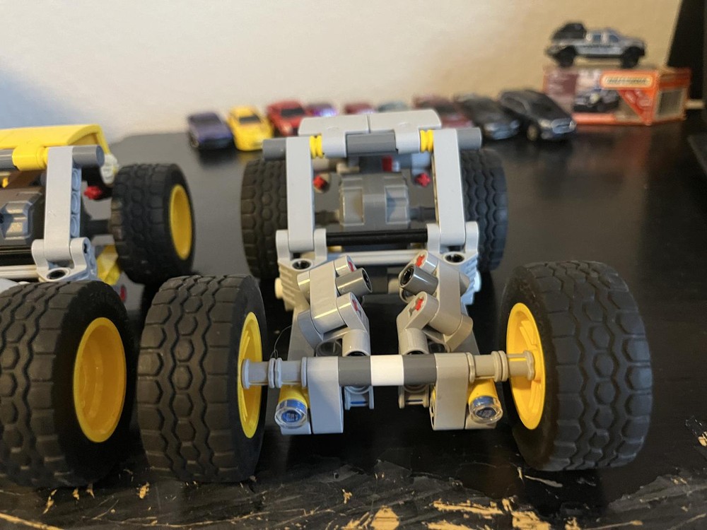 LEGO MOC Pull-back Hot Rods by Vetbear Bricks | Rebrickable - Build ...