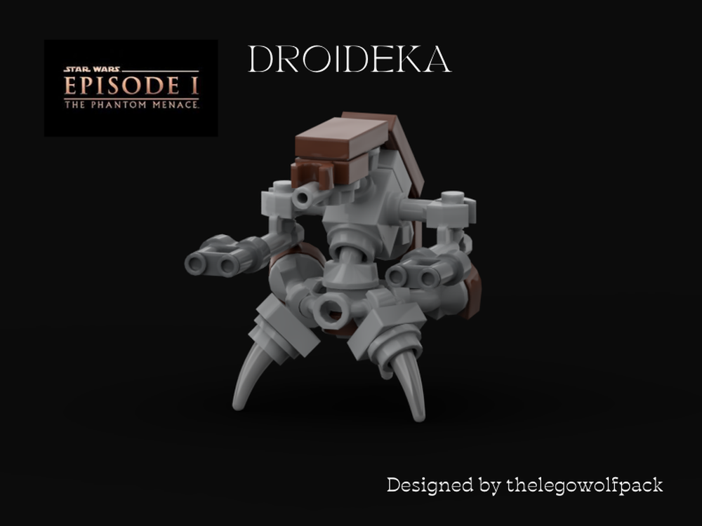 LEGO MOC Droideka by thelegowolfpack | Rebrickable - Build with LEGO