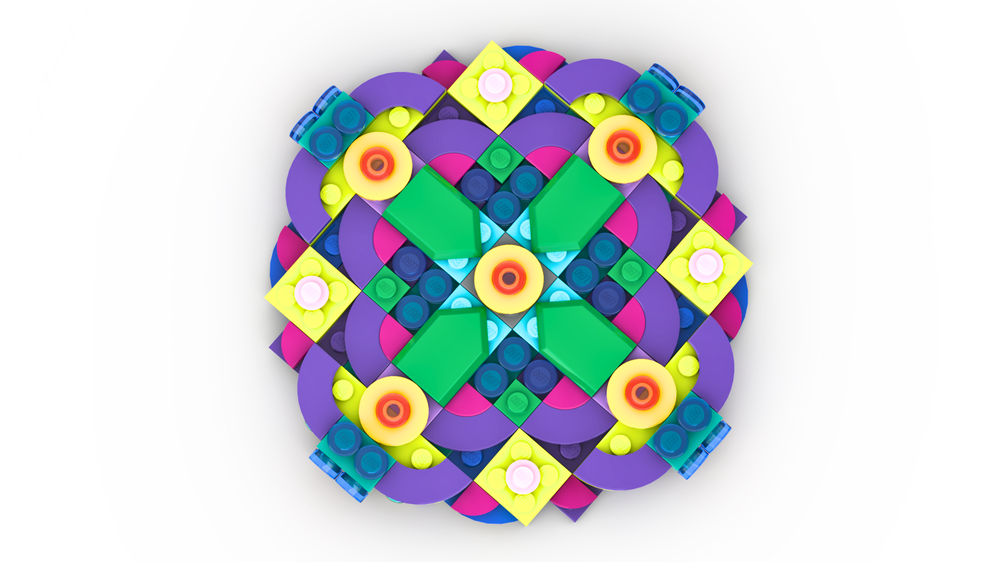 LEGO MOC-184023 31157 Mandala by Lenarex | Rebrickable - Build with LEGO