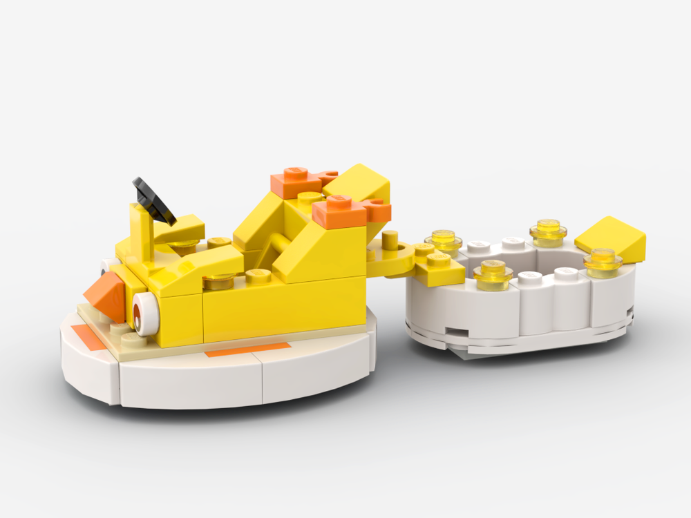 LEGO MOC Bumper Car - Duck by Agilinzzz | Rebrickable - Build with LEGO