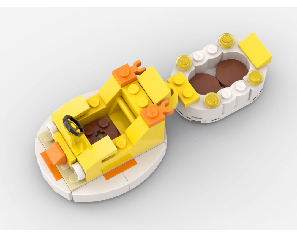 LEGO MOC Bumper Car - Duck by Agilinzzz | Rebrickable - Build with LEGO
