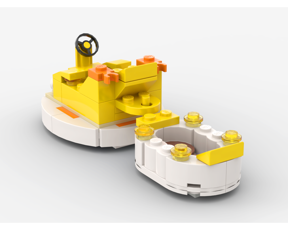 LEGO MOC Bumper Car - Duck by Agilinzzz | Rebrickable - Build with LEGO