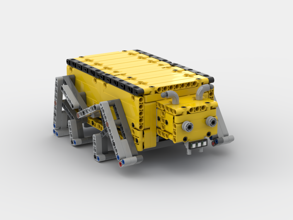 LEGO MOC Walking Bug made from 42146 Liebherr Crawler Crane by ...