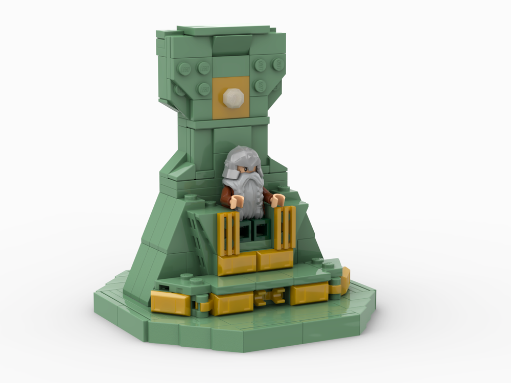 Lego Moc Throne Of Erebor By Sir Buildsalot Rebrickable Build With Lego