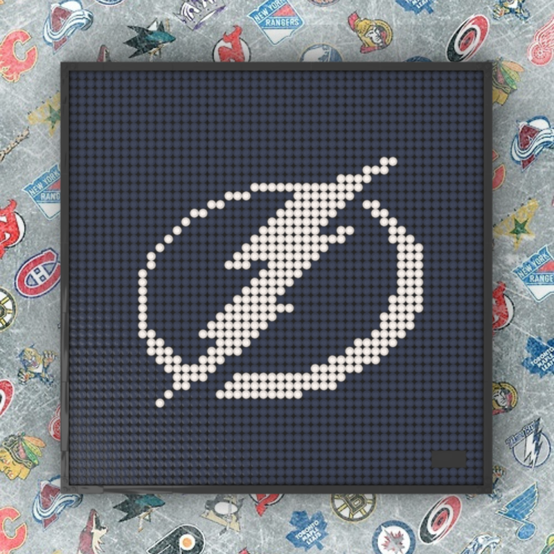 LEGO MOC NHL Art - Tampa Bay Lightning by Brick Studs | Rebrickable ...