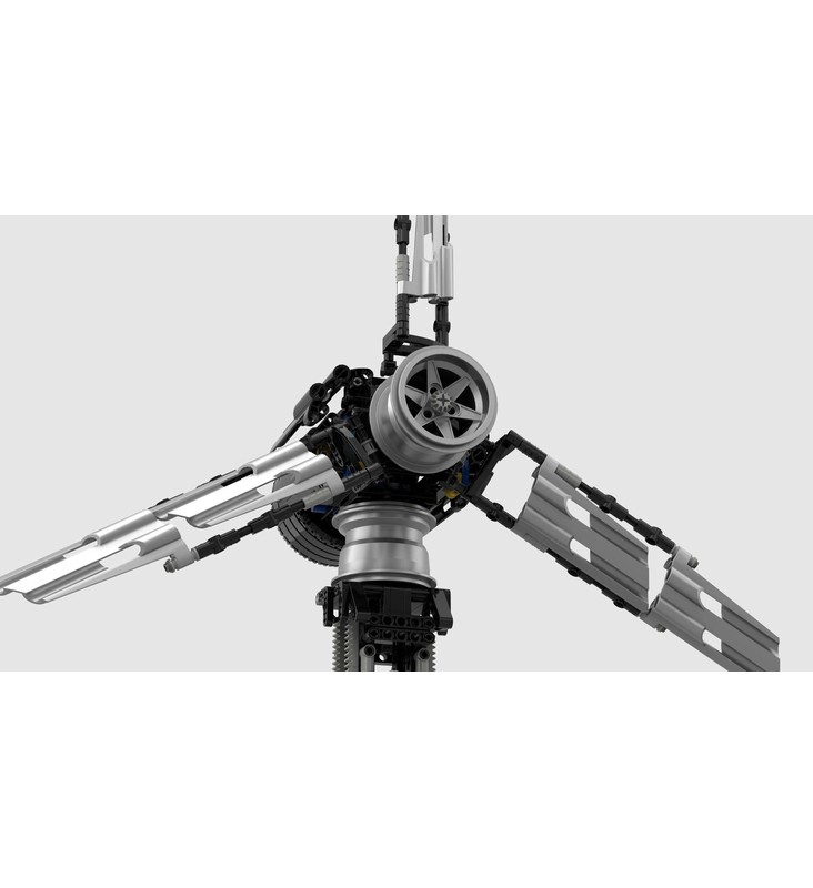 LEGO MOC MOC - Wind turbine - 8458-1 Technic Silver Champion ...