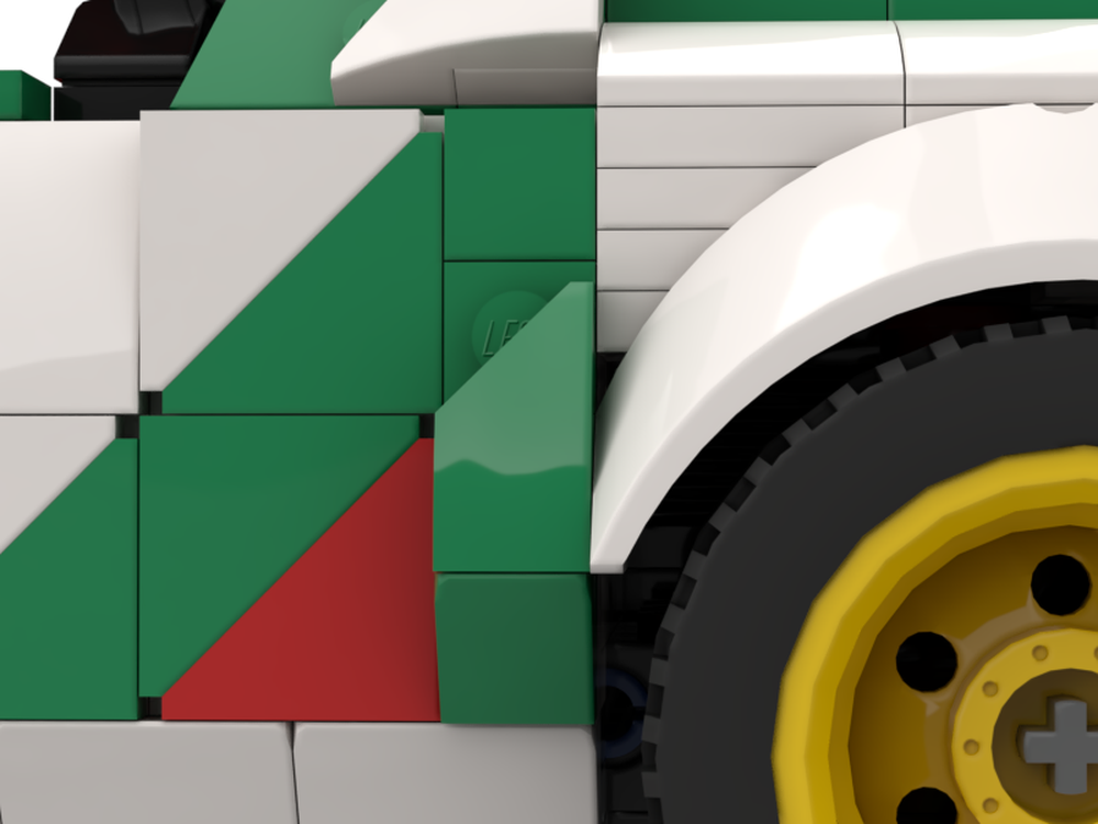 LEGO MOC 1:18 Lancia Stratos Rally by Double_U_Bricks | Rebrickable ...