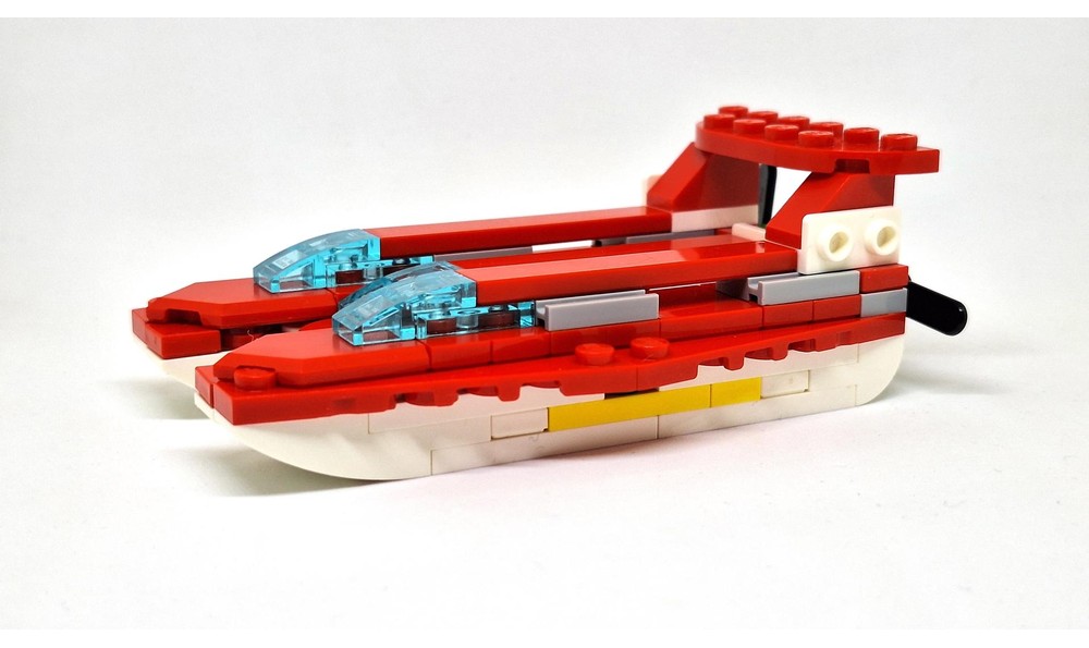LEGO MOC 30669 x2 SpeedBoat by PeterSzabo | Rebrickable - Build with LEGO