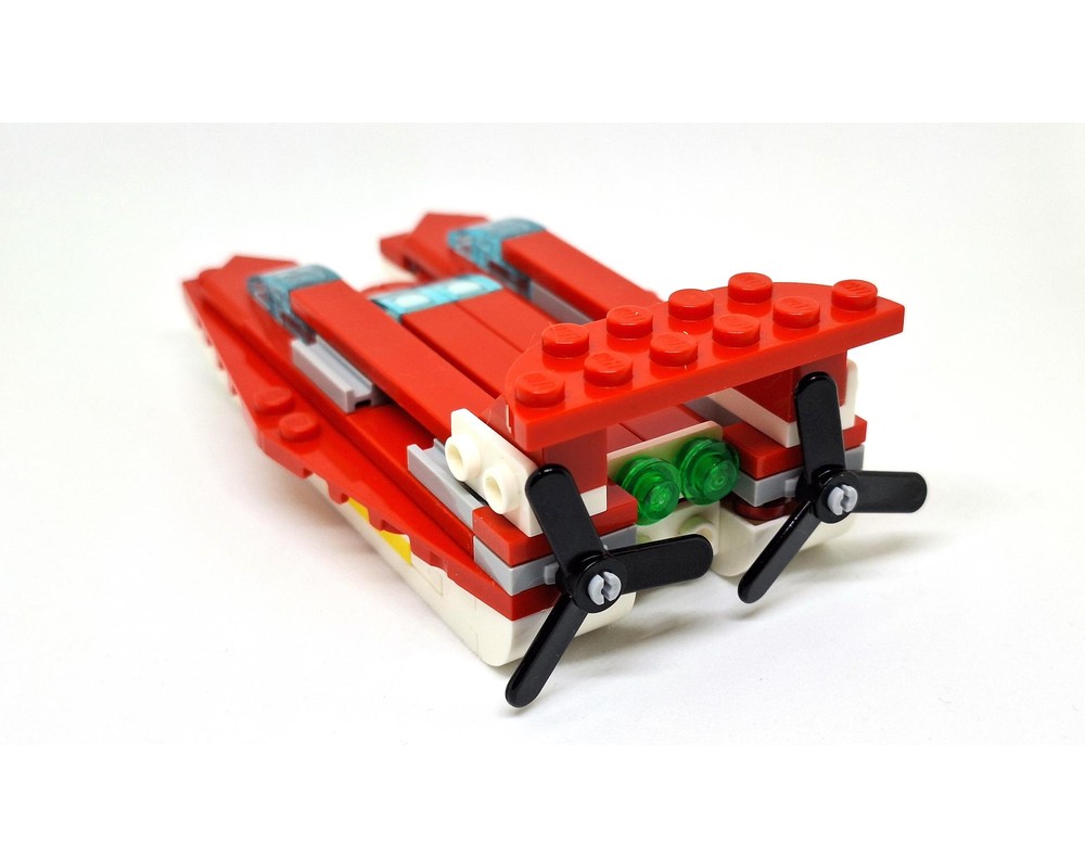 LEGO MOC 30669 x2 SpeedBoat by PeterSzabo | Rebrickable - Build with LEGO